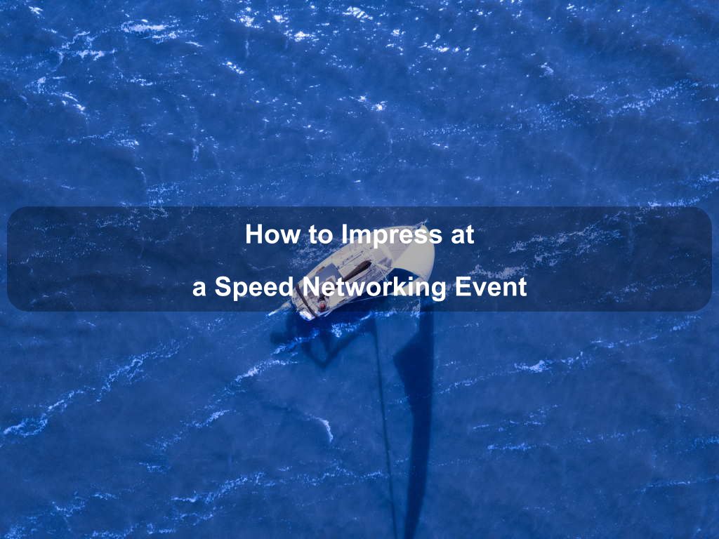 How to Impress at a Speed Networking Event | JavascriptJobs